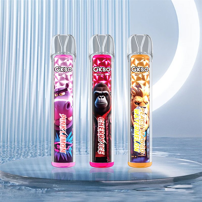 OKSO Crystal bar 800 puffs: Perfect for Heavy Vapers!