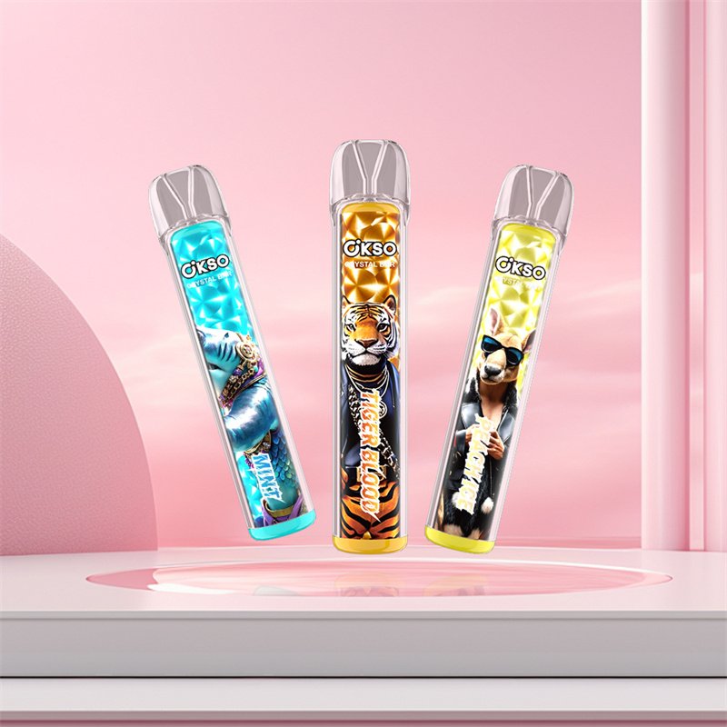 OKSO Crystal bar 800 puffs: Perfect for Heavy Vapers!