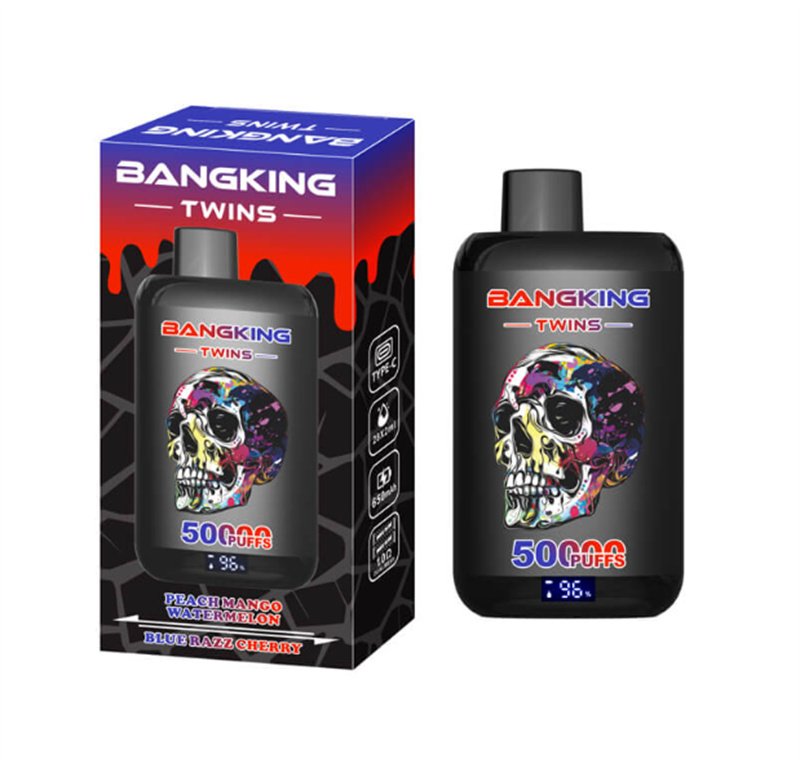 Bang King twins 50000 puffs Double Flavors - apuffvape